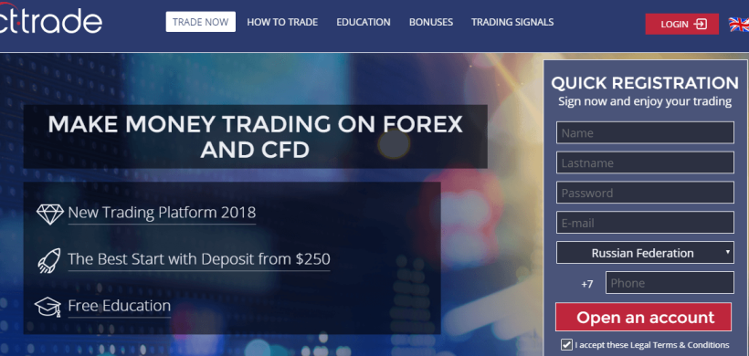 All interesting information about the broker CT-Trade Reviews